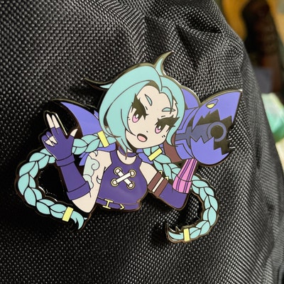 Jinx Hard Enamel Pin - Etsy