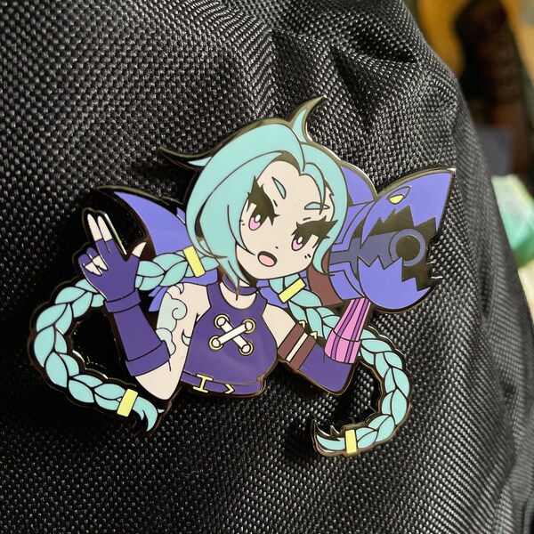Jinx Hard Enamel Pin - Etsy