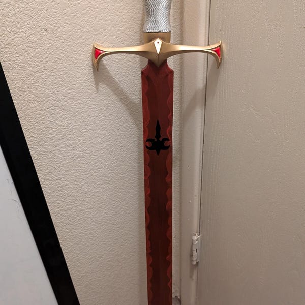 Wooden Zar'roc Sword From Inheritance Cycle Sword of Eragon and Murtagh ...