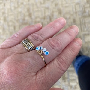 Ruth Bader Ginsburg Evil Eye Ring 2024 www.alhudapk