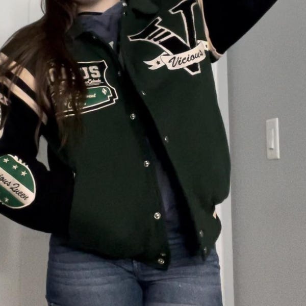 Tiger Japan Warrior Varsity Jacket Black Sukajan Japanese Street Style ...