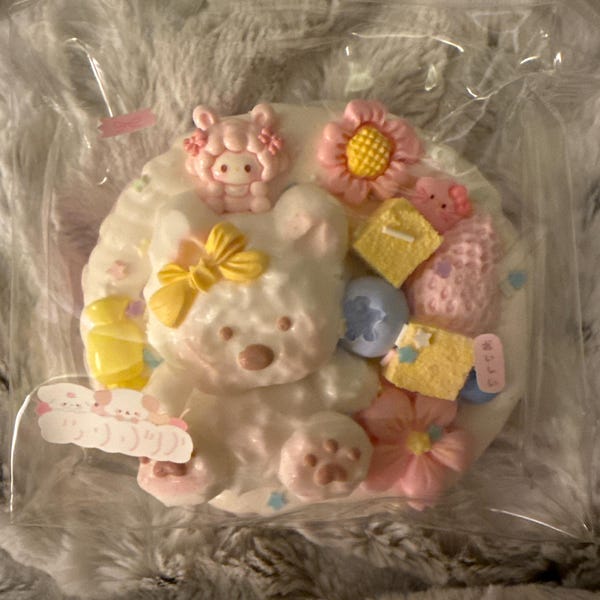 OOAK Taba Squishy | Unique Oil Paint Style Color | Handmade Squeeze Toy ...