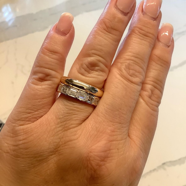 Minus Sign Ring, Dash Ring, Line Ring, Math Ring, Sterling Silver ...