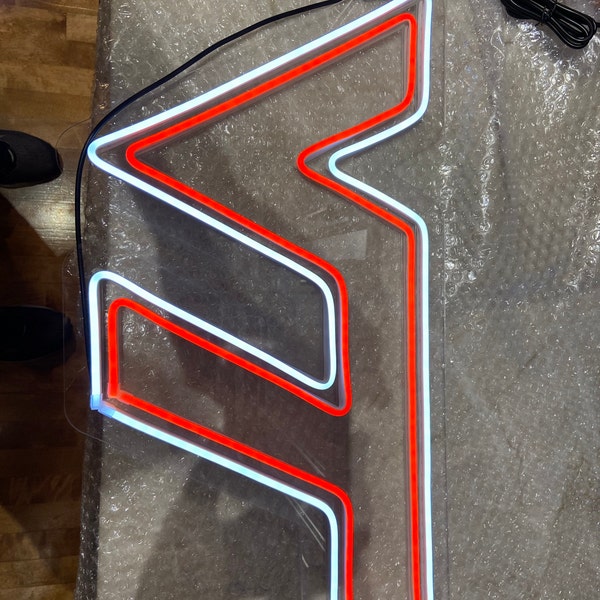 Virginia Tech Primary Athletics Mark VT LED Neon Sign - 23" W X 11.8" H ...
