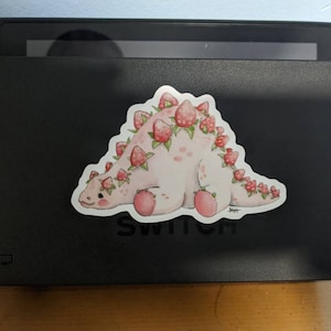 Dragonfruit Axolotl Print - Etsy