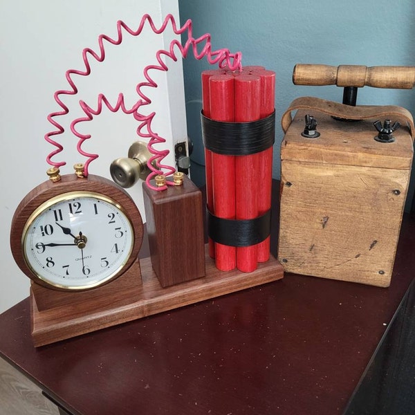 Novelty Time Bomb Clock - Etsy