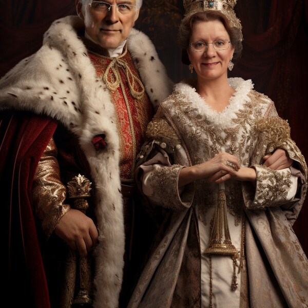 3 People the Witch Family Portrait, Custom Witch Portrait, Family ...