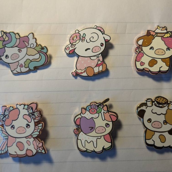 12 Birth Month Cow Stickers, Cute Cow Stickers, Waterproof Water Bottle ...