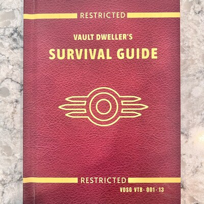 Fallout Inspired Notebook, T-51B Power Armor User Manual Journal Matte ...