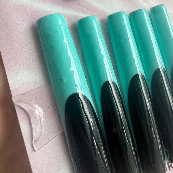 Curve Nails Pink | XL Curve Nail Tip | Nails With Letters | Custom Name ...