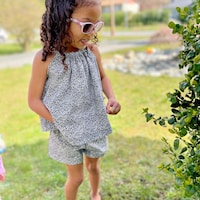 Swing Set Bundle Pdf Sewing Pattern - Tank Top and Shorts Pdf - Sewing ...
