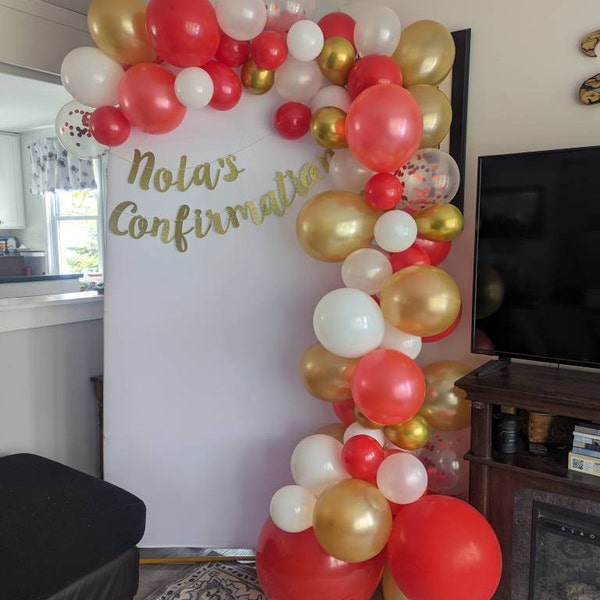 Custom Confirmation Banner, Confirmation Sign With Personalized Name ...