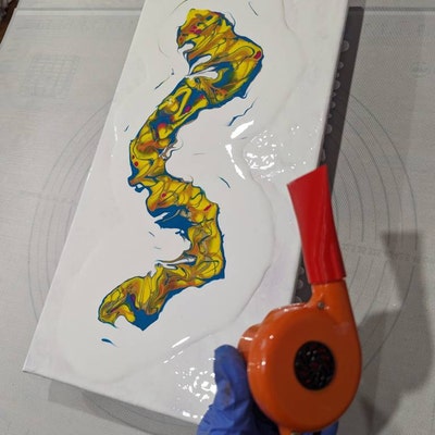 Acrylic Pouring Tool Galactic Spiral Red for - Etsy