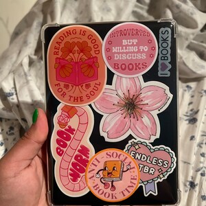 Reading is Good for the Soul Sticker Book Sticker Library Sticker - Etsy