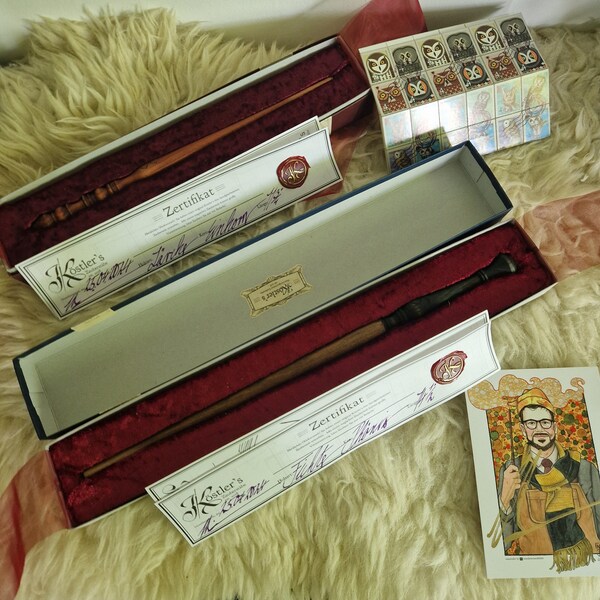 Premium Magic Wand 'reditus Auri' . Highest Quality Wooden Wand ...