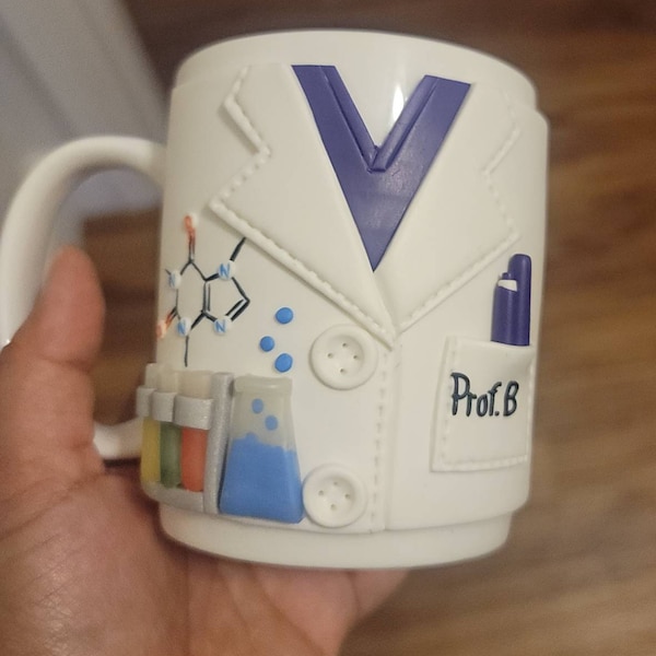 Custom Science Teacher Mug: Handmade Chemist Coffee Cup - Etsy