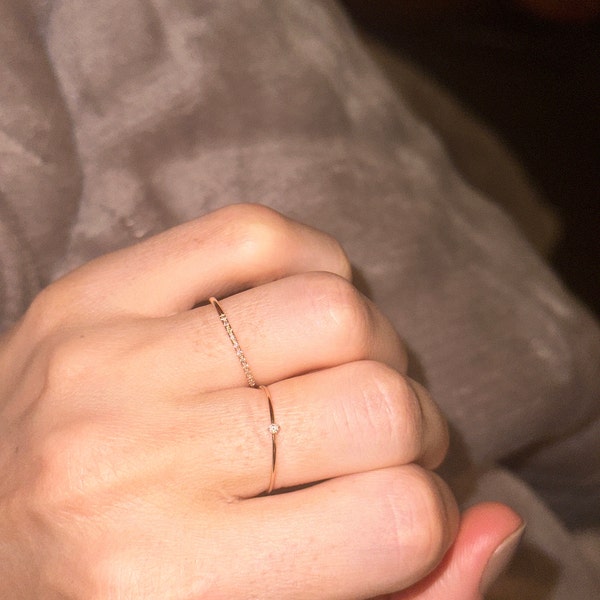 Mobius Ring, Solid Gold Twist Ring, Solid Mobius Ring, Mobius Band, 9K ...