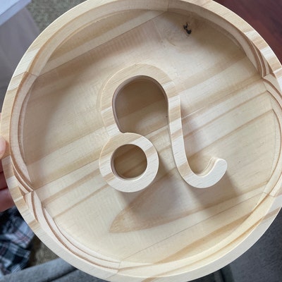 Libra Crystal Tray Wooden Crystal Tray Libra Crystal - Etsy