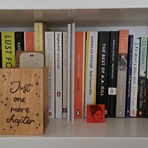 To Be Read Wooden Crate Hand Painted Wood Box Storage for Books Gifts ...