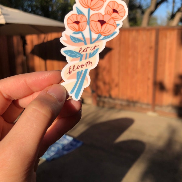 Plant Grow Sticker - Etsy
