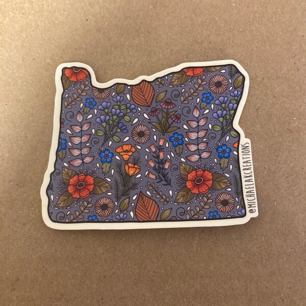 Oregon Sticker | States Stickers | OR Sticker | Stickers for Hydroflask ...
