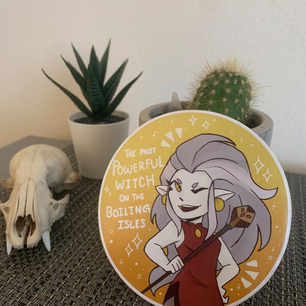 Eda the Owl Lady - Stickers - Etsy