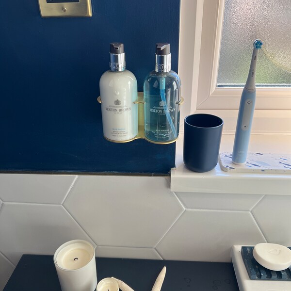 Brass Soap Dispenser Wall Bracket to Suit Molton Brown in Many More ...