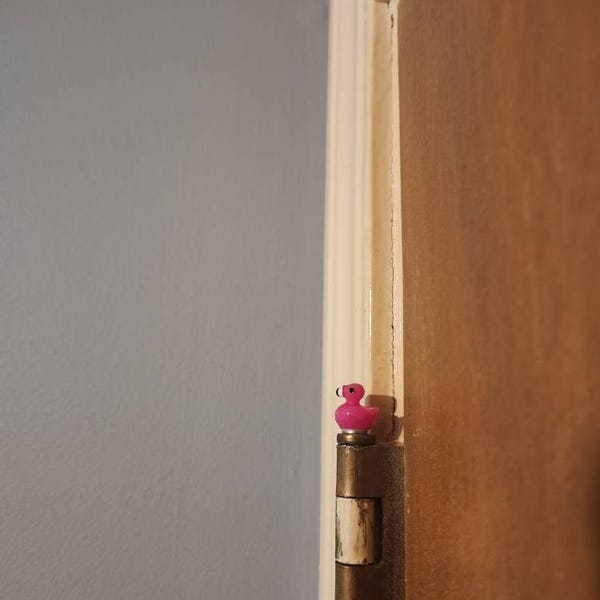 RABBITS - Three Hinge Head Decorative Toppers, Magnetic Door Hinge ...