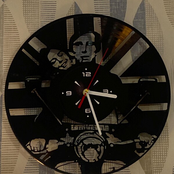 The Beatles Vinyl Record Funny Wall Clock Rock Music Room Decor the ...