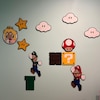 Cloud - Mario Bros. Wooden Display - Etsy