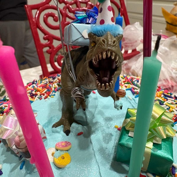 Unicorn Cake Topper With Balloons Present Stacks and Optional Cake ...