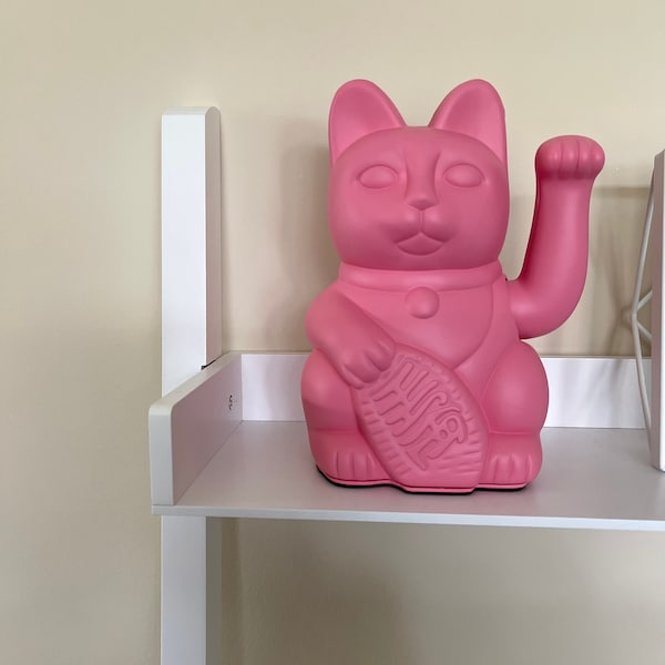 Lucky Cat Wellcome Manekineko Fortune Gift (3 Sizes L-M-S) Japanese ...