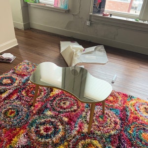 Aesthetic Coffee Table Modern Coffee Table Unique Center - Etsy