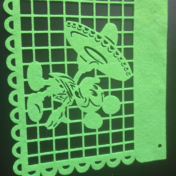 2 SVG Papel Picado Cutting Files Templates Thanksgiving Decor Cricut ...