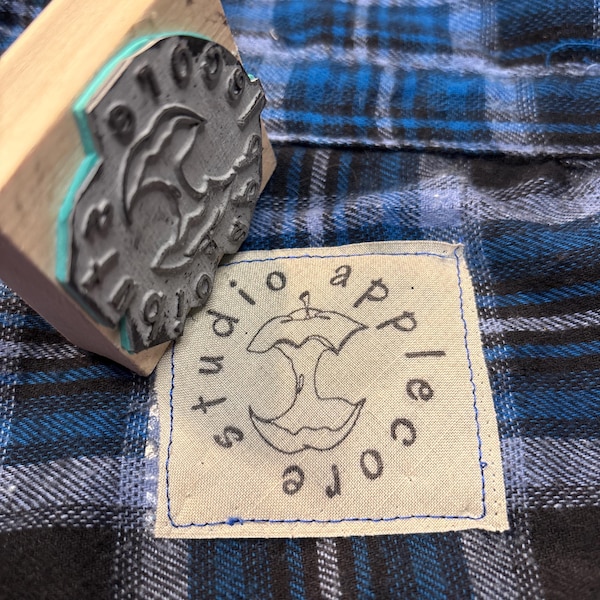 Custom Fabric Stamp of Your Logo or Image, Clothing Stamp Kit, Fabric ...