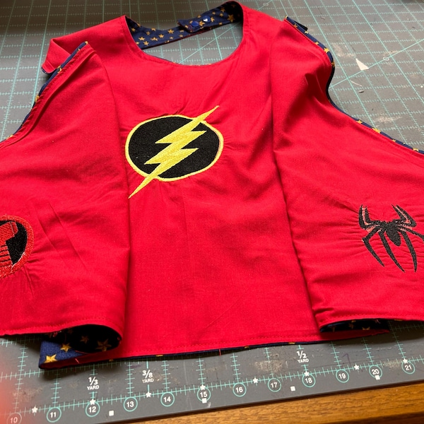 Unisex Superhero Cape PDF Sewing Pattern, Superhero Costume Pattern ...