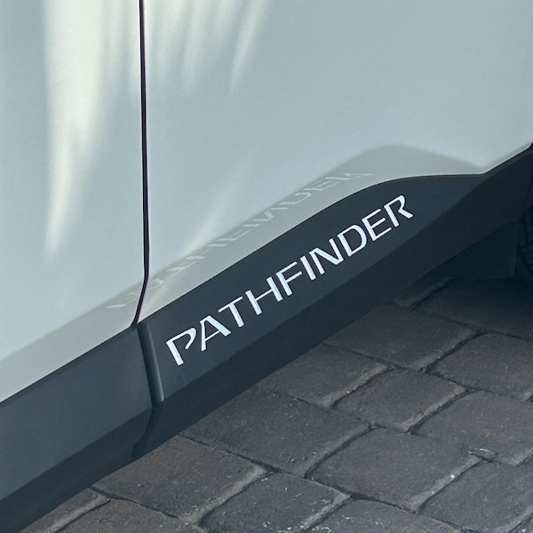 Domed 3D Raised Letters Inserts Compatible With TRD Pro Skid Plate ...