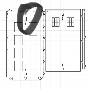 Amazing Detailed Police Box Design. Download Cutfiles & Instructions ...