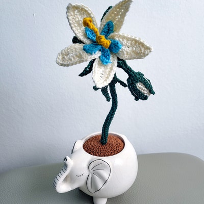 Silent Princess the Legend of Zelda Flower Crochet Pattern - Etsy