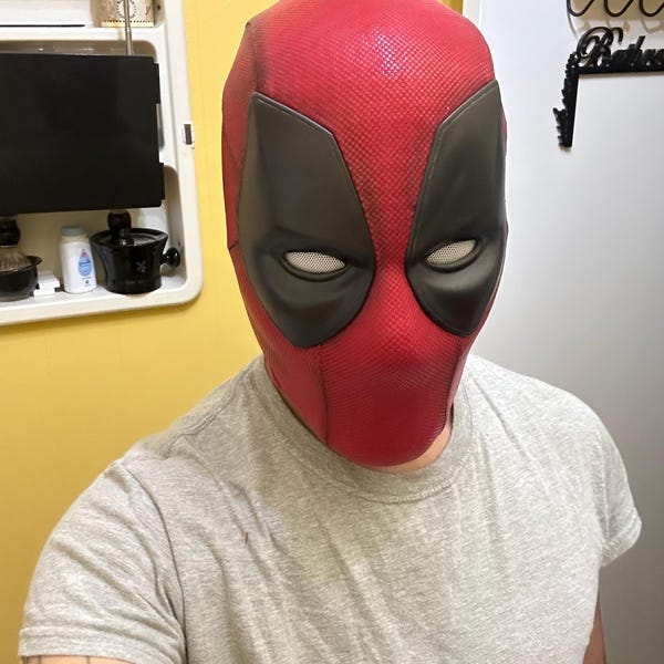 Deadpool Mask, Halloween Gift, Cosplay, Birthday Gift, Gift for Him ...