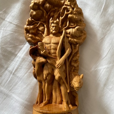 Aegir Statue Aegir Norse Statue Viking Statue Pagan Altar - Etsy