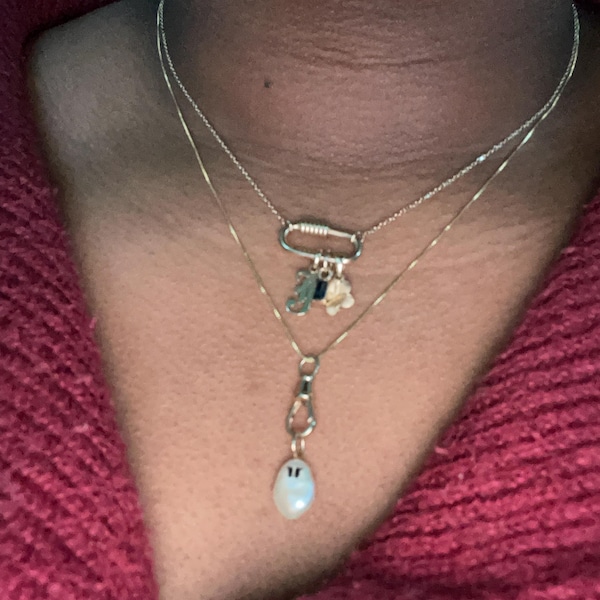 14k Solid Gold Swivel Push Lock, Swivel Gold Lock, 14k Gold Swivel ...