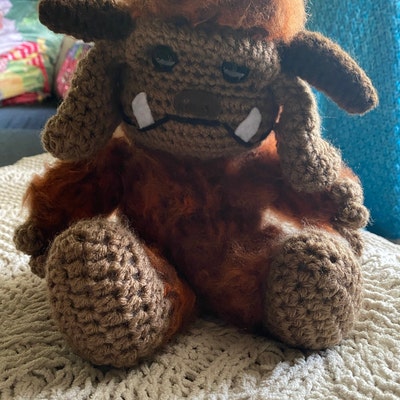 MADE TO ORDER Large or Small Ludo From the Labyrinth Plush Crochet ...