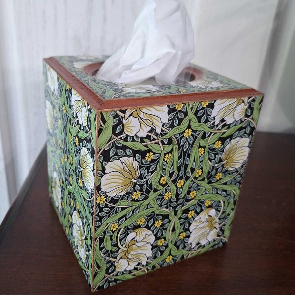 Personalized Wooden Tea Box Amsterdam Houses Tea Storage With Slots Tea ...