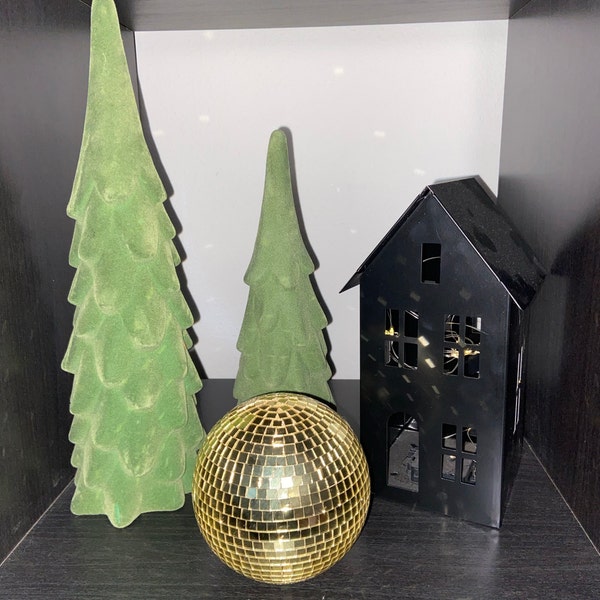 2” Gold Tabletop Disco Ball - Small Disco Ball, Table Centerpiece ...