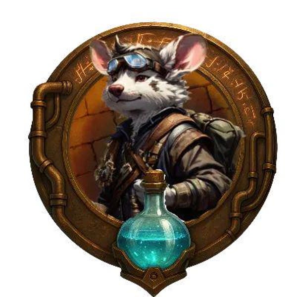 Bard Token Border Jester Fools Frame for D&D Character Portraits Used ...