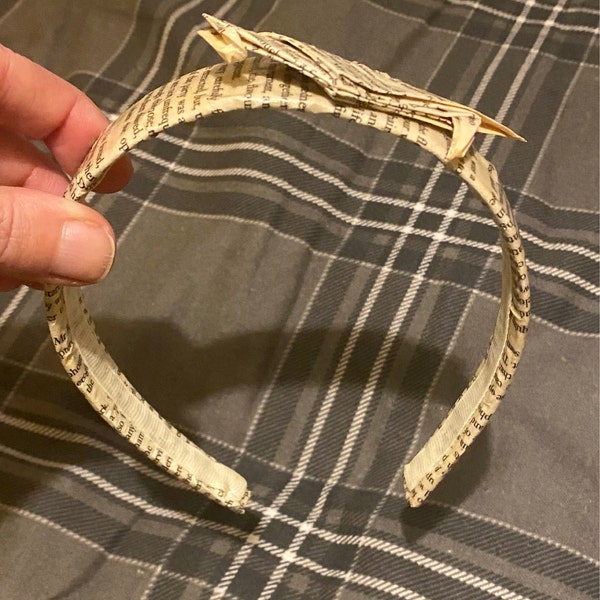 Pride and Prejudice Recycled Paper Origami Rose Stud Earrings for Her ...