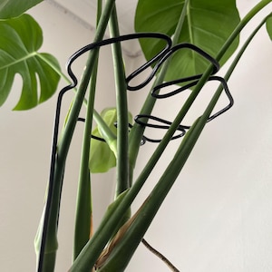 Monstera Shaped Plant Support Gold Coloured - Etsy