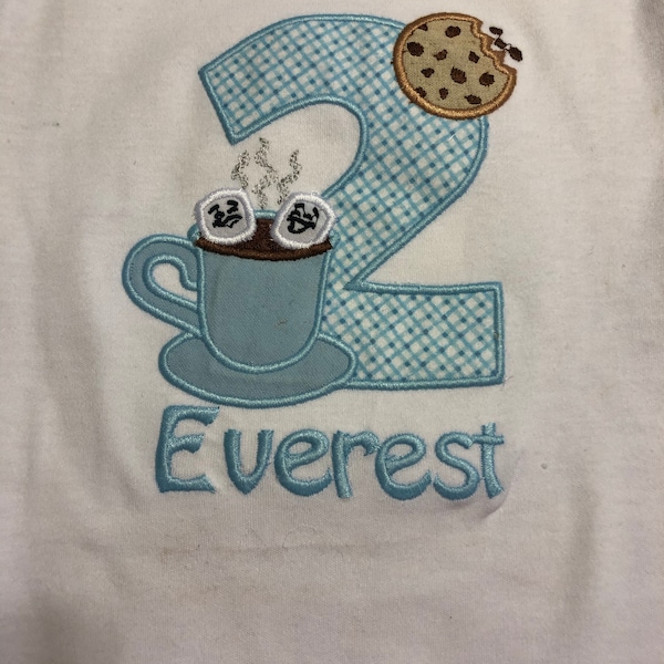 Cookie Applique Embroidery Design. Cookie Embroidery Design. Cookie ...