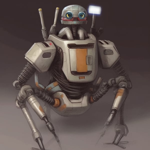 Custom Sci-fi Character Portrait, Sci-fi Character Commission ...